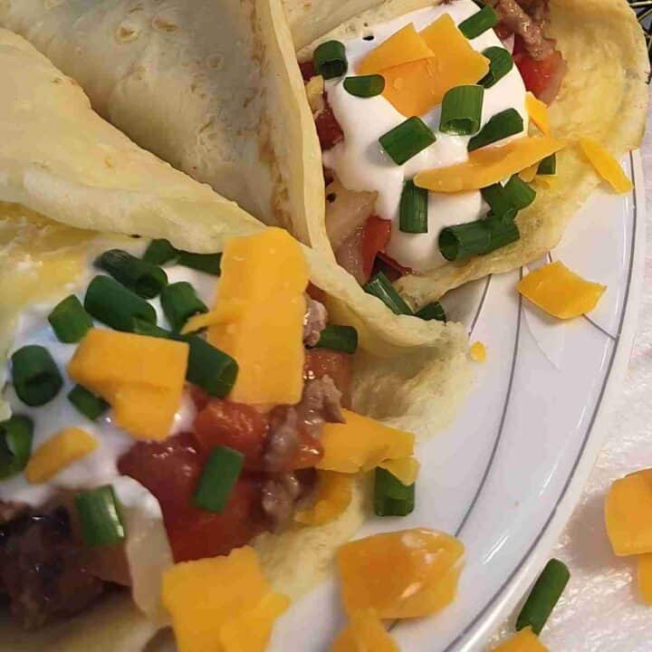 🌶Savory Crepes Recipe With Spicey Ground Beef Love French Food