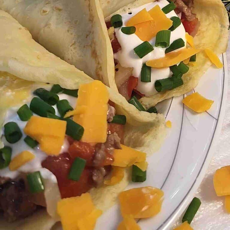 🌶Savory Crepes Recipe With Spicey Ground Beef Love French Food