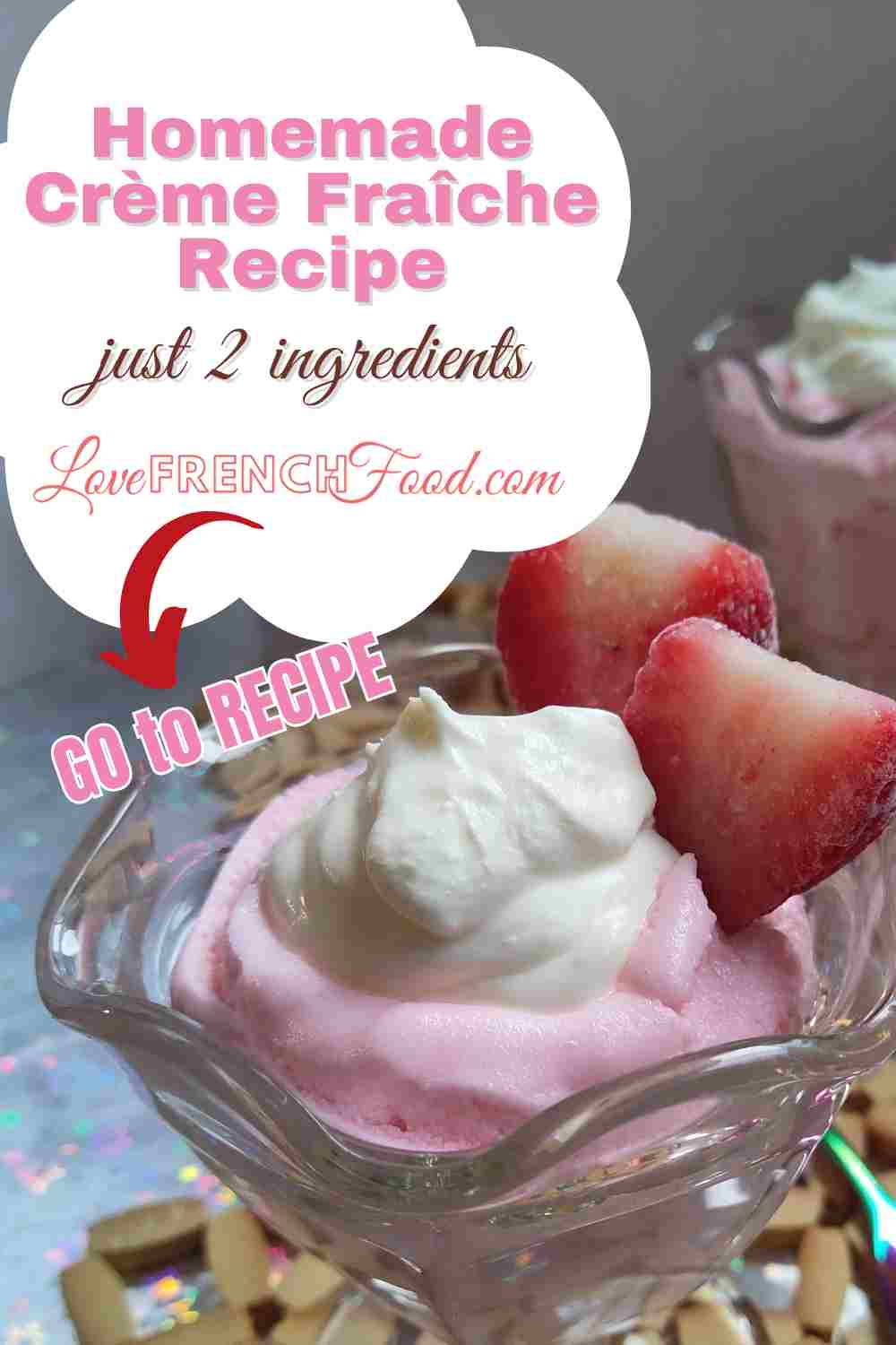 🥛Homemade Crème Fraîche Recipe - Love French Food
